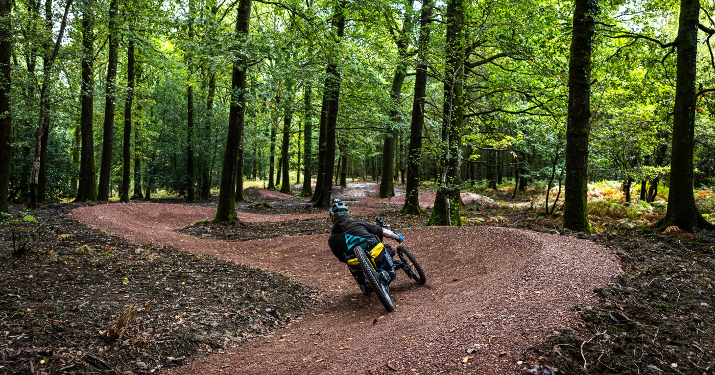 New cycle trail makes mountain biking more accessible in the Forest of Dean